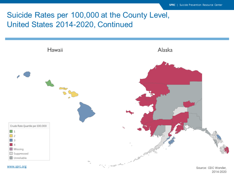 Suicide Deaths in the United States – Suicide Prevention Resource Center